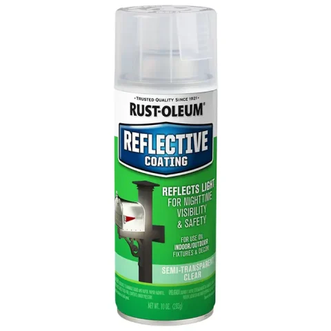 10 Oz Rust‐Oleum 214944 Clear Specialty Reflective Finish Spray Paint ...