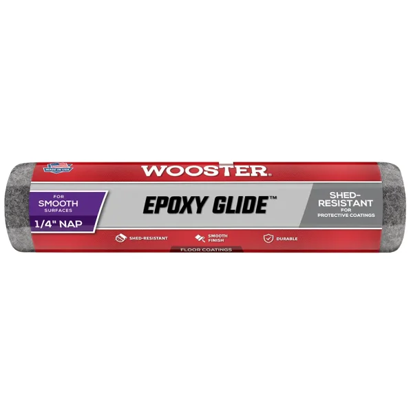 9" x 1/4" Nap Wooster Brush Company R232 Epoxy Glide Specialty Roller ...