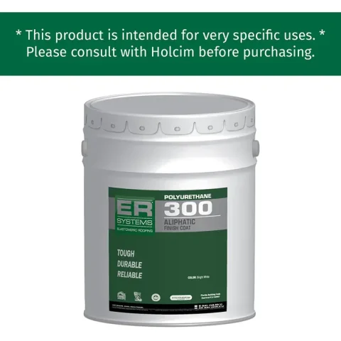 55 Gal ERSystems URETERALIWD55 White Polyurethane 300, Elastomeric ...
