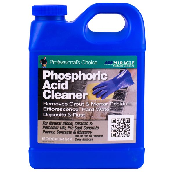 6-Pack of 1 Qt Miracle Sealants Phosphoric Acid Cleaner PHOSQT6 ...